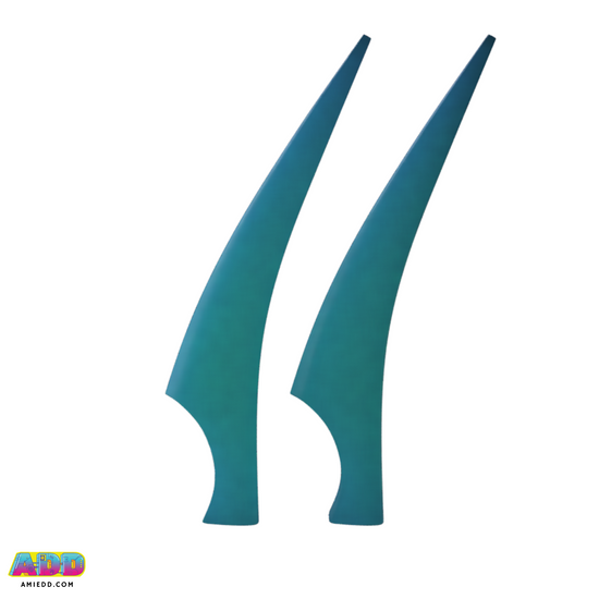 3D Model - Pain and Panic Horns - Hercules Inspired – AmieDD